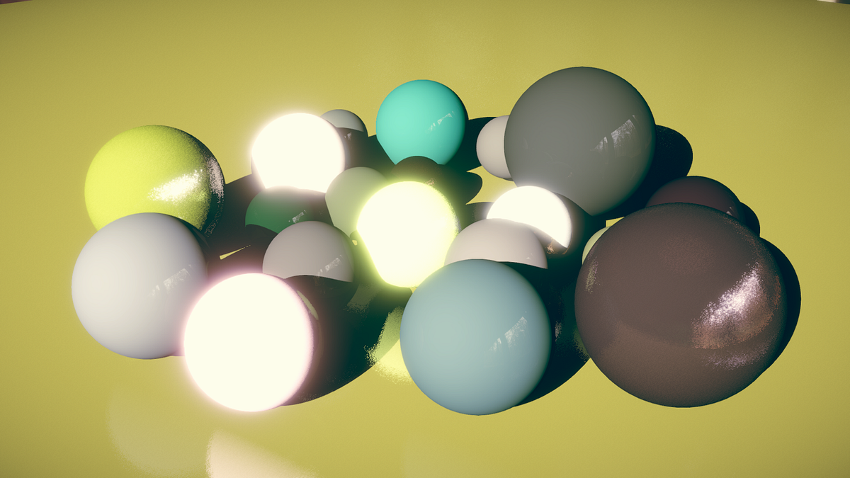 Developing a ray-tracer using compute shaders. | by Tiberiu Petre | Medium
