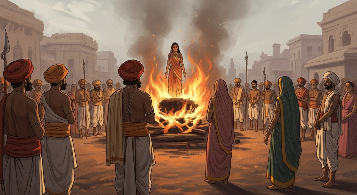 Sati — A religious mandate or a cultural evil? | by Sankalp Srivastava ...