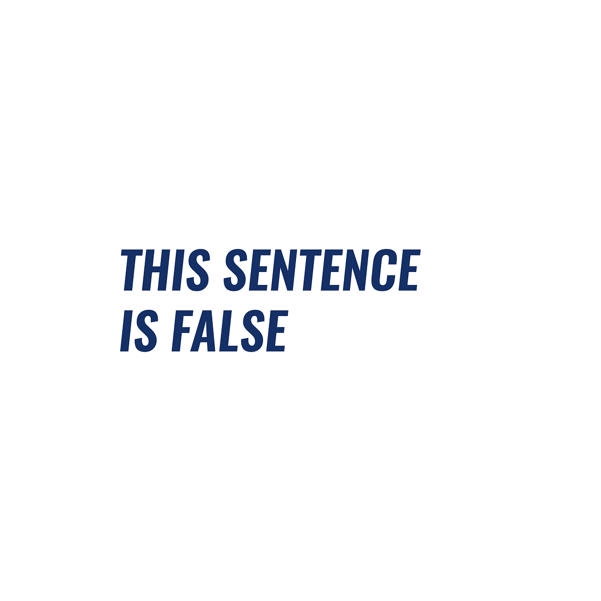 The Liar Paradox. The Liar Paradox, also known as the… | by etceteras ...