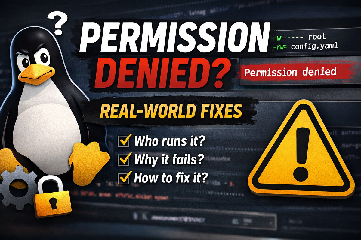Linux Realtime Scenarios — Day 1 -Linux Permission Denied: Real ...