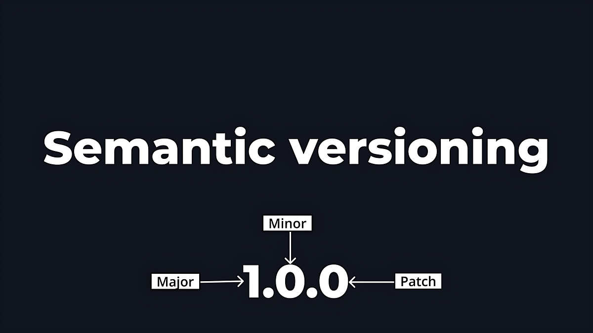 Why Every Developer Should Understand Semantic Versioning | by Tajammal Amin | Nov, 2024 | Medium