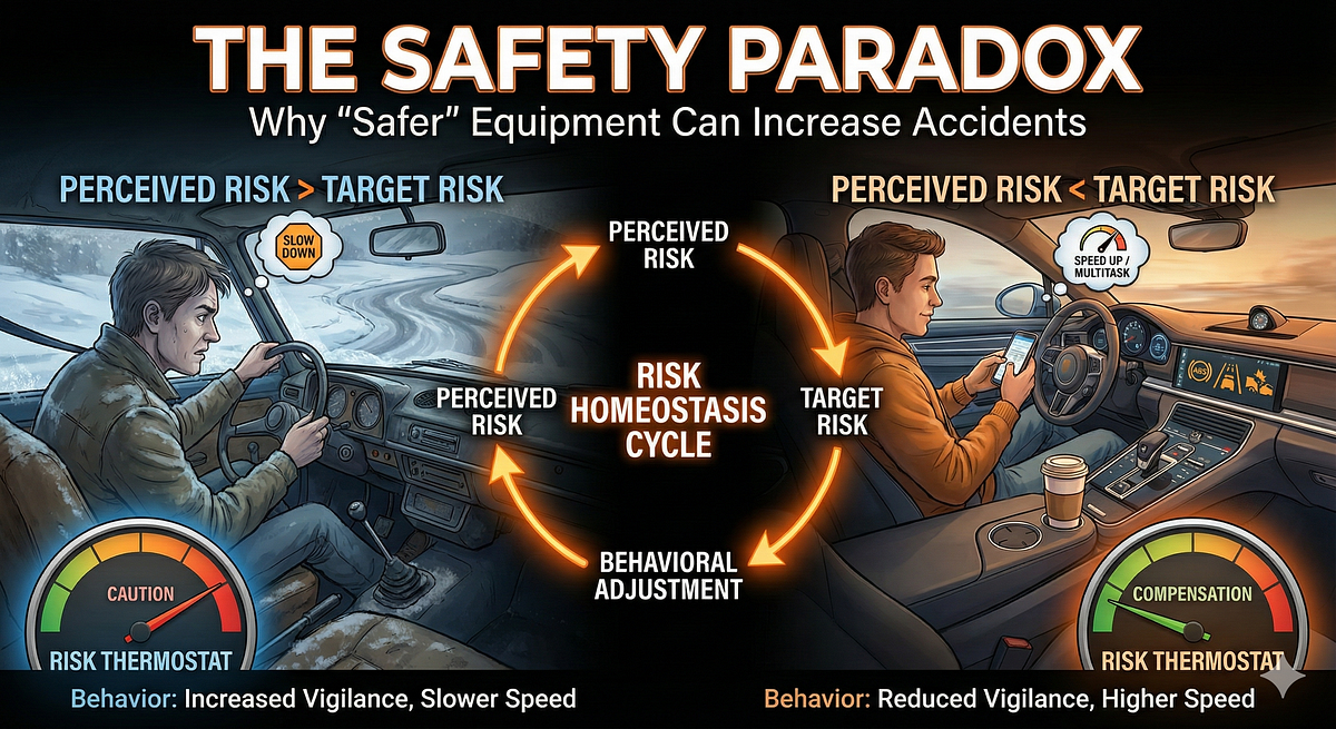 The Safety Paradox: Why “Safer” Equipment Can Increase Accidents | by ...