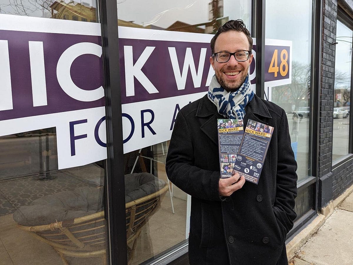 Nick Ward is Running for Alderperson in the 48th Ward | by Kyle Palmer ...