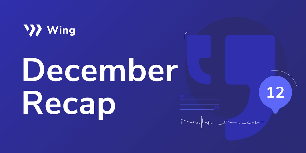 Wing 2021 December Recap. This month, the Wing Flash Pools… | by Wing ...