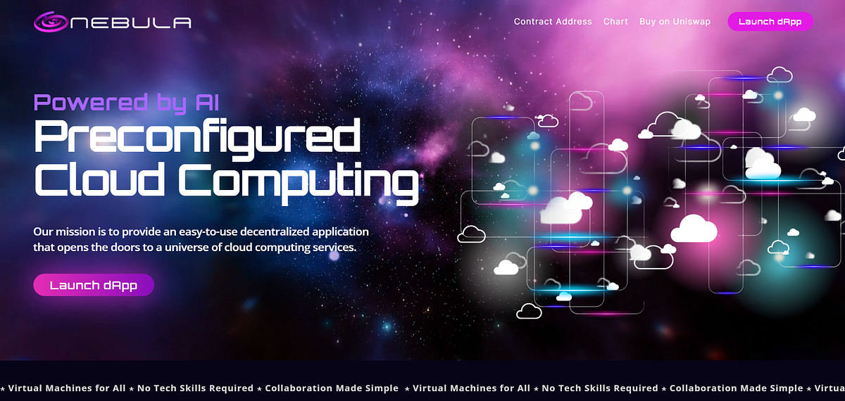 NEBULA: Pioneering the Future of Cloud Computing with Preconfigured Machines and AI Integration ...