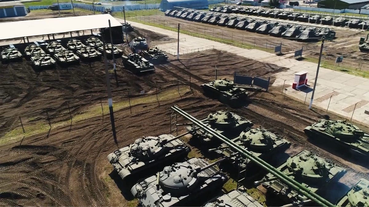 Inside Russia’s Largest Tank Storage Base: A Detailed Look at the 769th ...