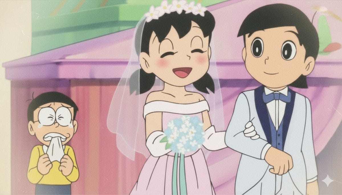 Growing up is realising: Shizuka Deserves Dekisugi, Not Nobita | by ...