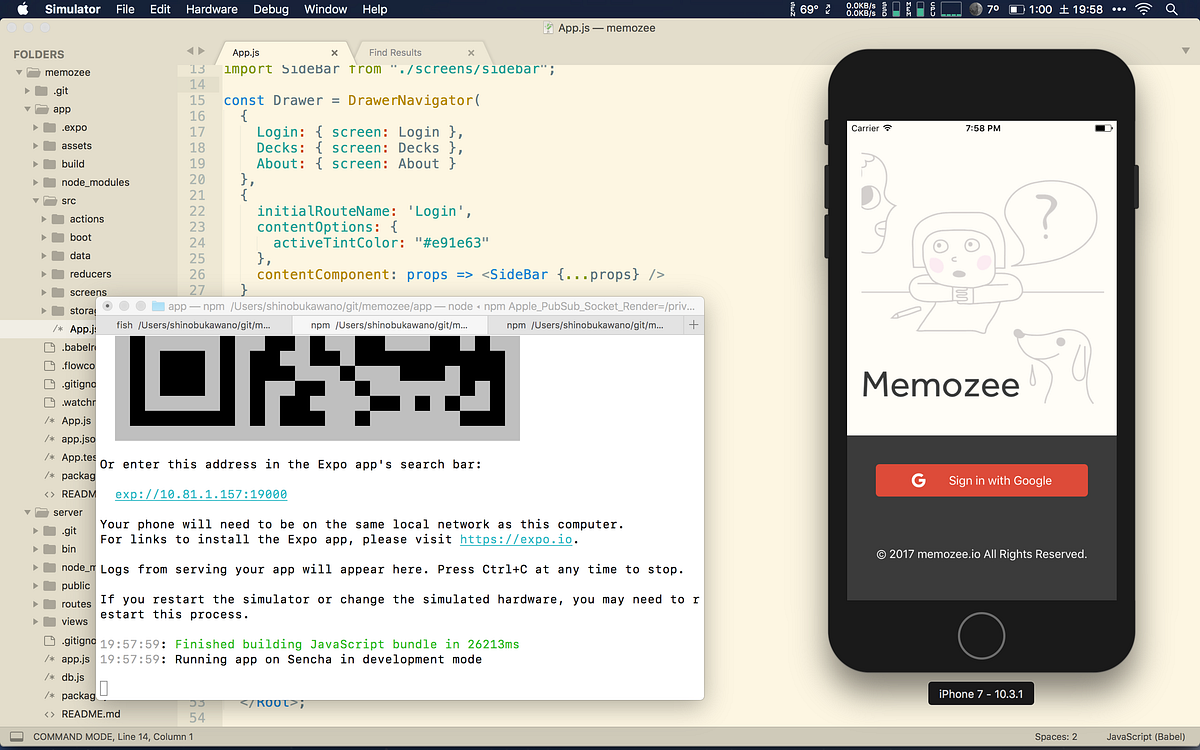 My First React Native Application | by Shinobu Kawano | shinobukawano | Medium