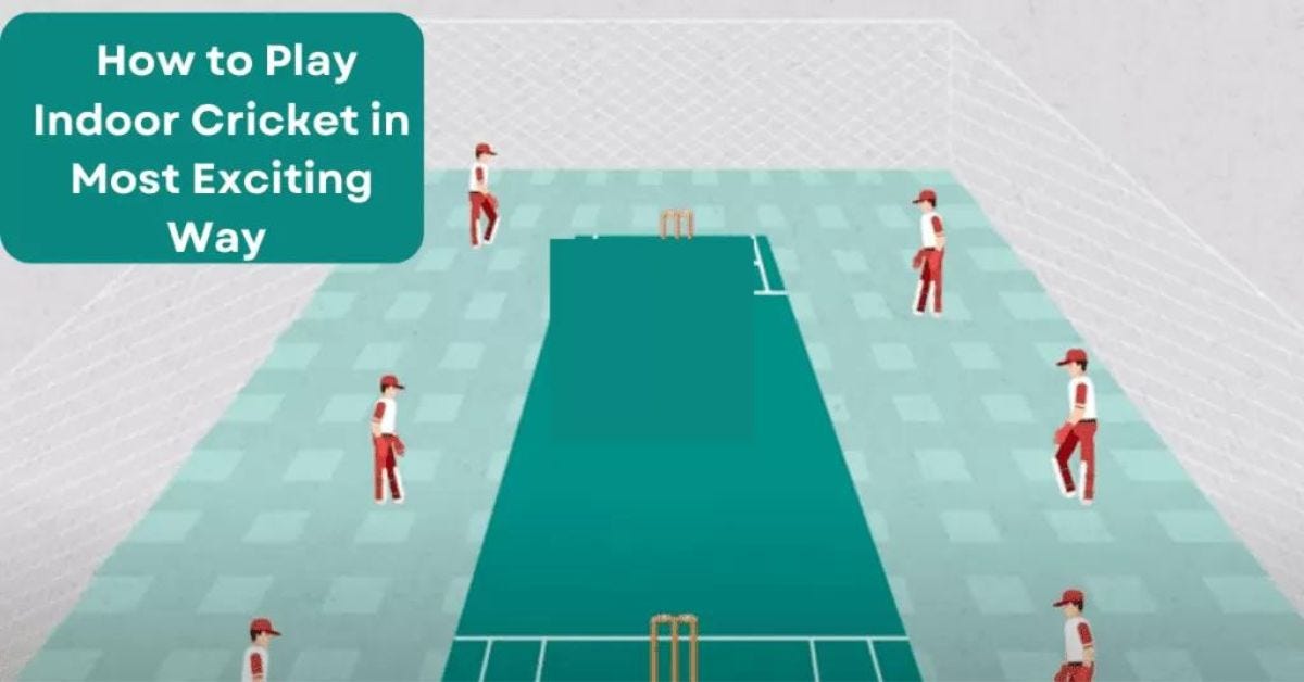 Indoor Cricket. Indoor cricket is a variant of and… | by Kavi Kavana ...