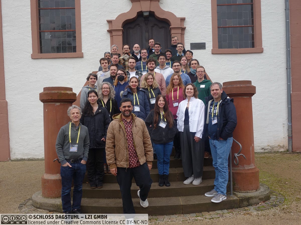 Our customary photo from Dagstuhl seminar “logic and neural networks” - Dr Vaishak Belle - Medium