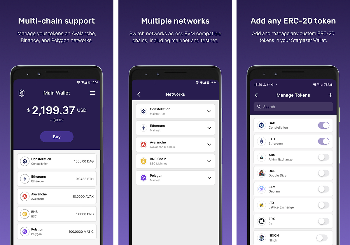 Constellation Network’s Stargazer Wallet: Key Features | by ...