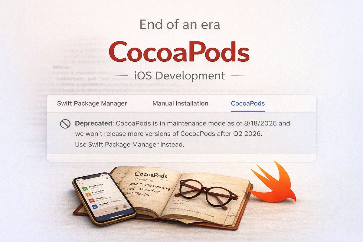 The End of an Era: CocoaPods Goes Read-Only | by Think Like iOS ...