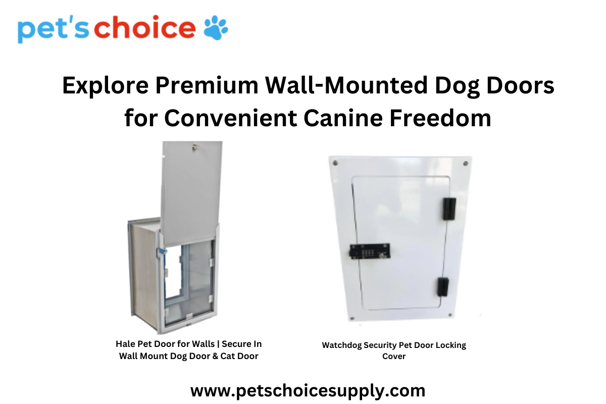 Explore Premium Wall-Mounted Dog Doors for Convenient Canine Freedom ...