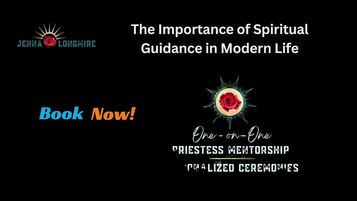 The Importance of Spiritual Guidance in Modern Life | by David Smith ...