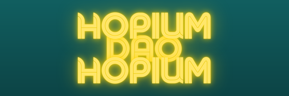 Hopium Certificates. Worldwide Hopium. Something we all need… | by ...