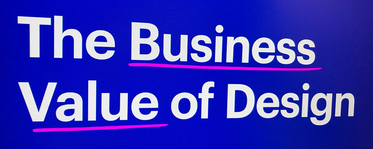 Inspired by McKinsey’s The Business Value of Design — Part 1 & 2 | by ...