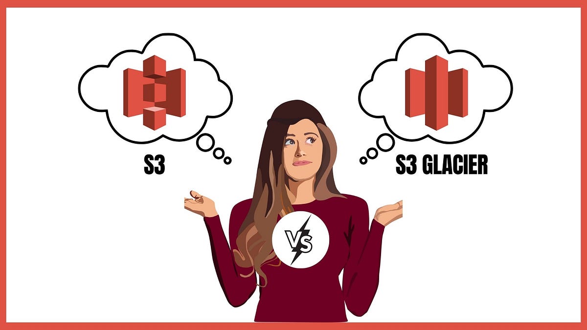 Amazon S3 VS S3 Glacier. Amazon S3 is perfect for active… | by Servifyspheresolutions | Medium