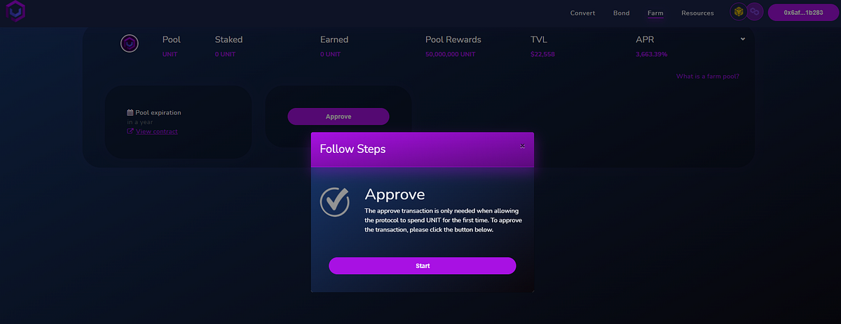 UNIT Tokens Staking Guide - UNITS PROTOCOL - Medium