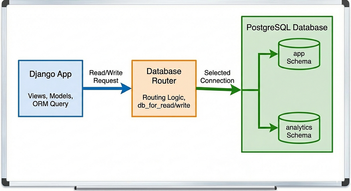 Using Django Database Routers to Work with PostgreSQL Schemas | by Abrar Showkat | Dec, 2025 ...