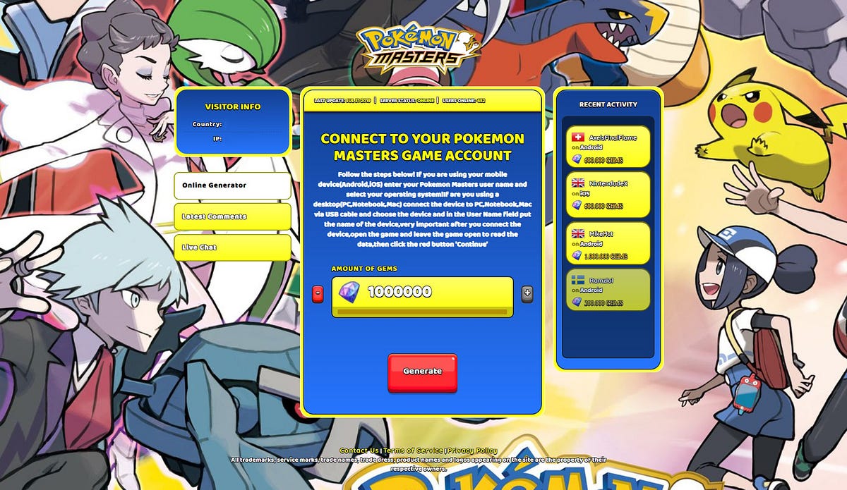 Pokemon Masters Cheats, Guide, Tricks & Hacks | by Matutaro | Medium