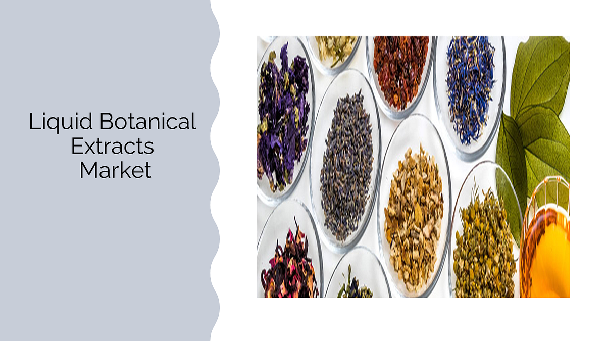 Liquid Botanical Extracts market UK industry Analysis value Share ...