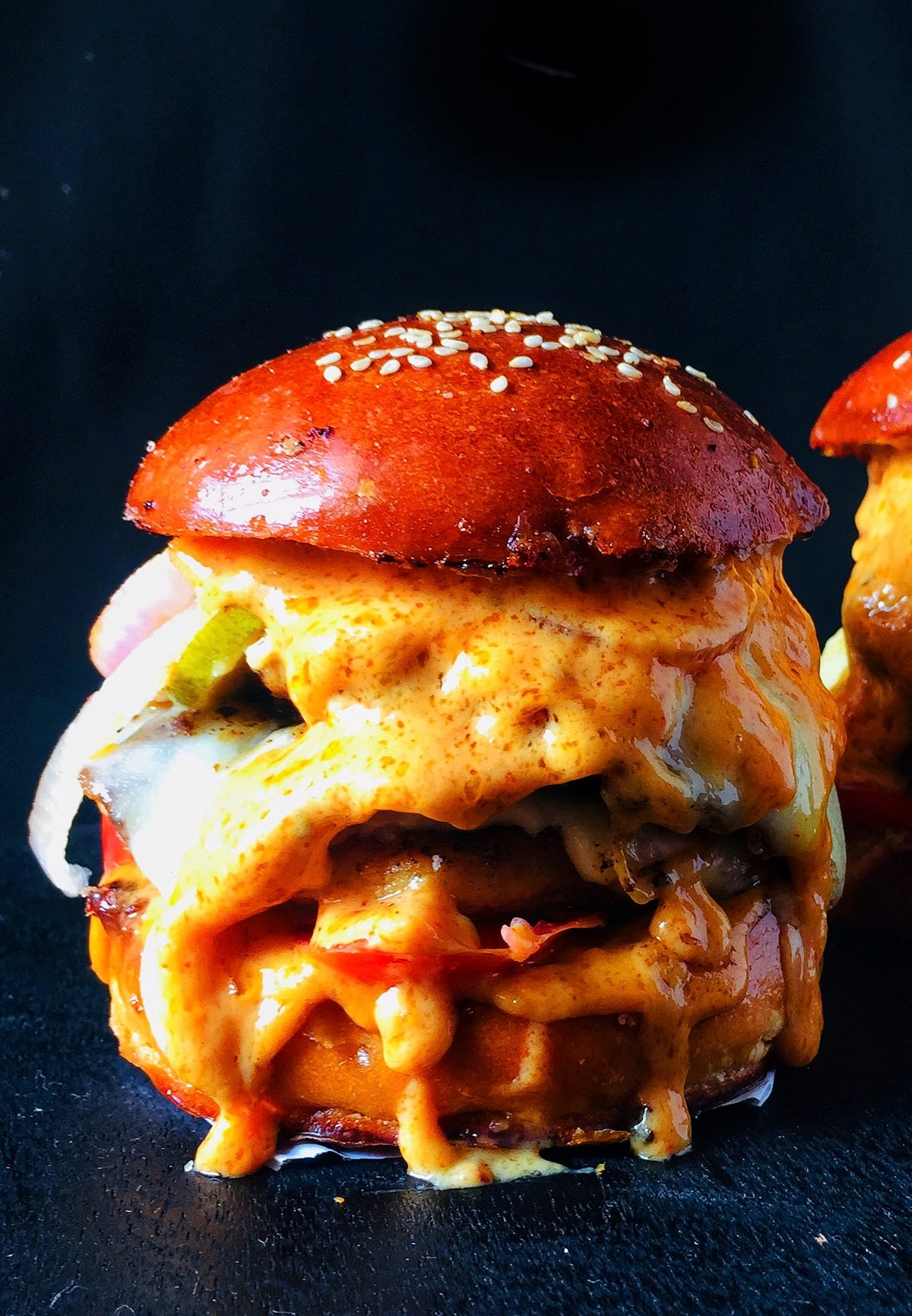 Homemade Juicy Chicken Burgers- From Scratch | Spicy Cheesy Chicken ...