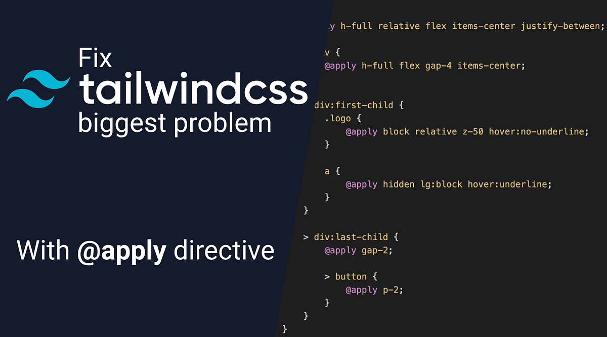 Let’s fix Tailwind’s messy code. Tailwind is an awesome utility-first… | by Thomas BERTRAND | Medium