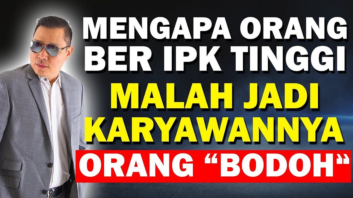 Inilah Fakta Mengapa Sarjana Malah Jadi karyawannya Orang yang ...