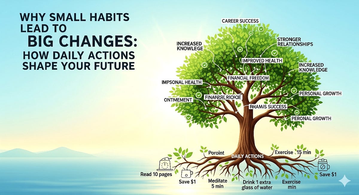 Why Small Habits Lead to Big Changes: How Daily Actions Shape Your ...