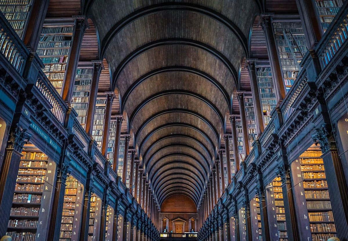 The Long Room. It is one of the most beautiful rooms… | by Sarah K ...