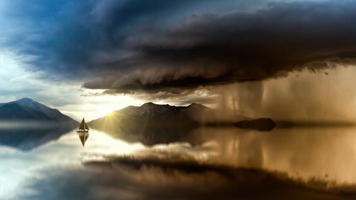“Not all storms come to disrupt your life, some come to clear your path ...