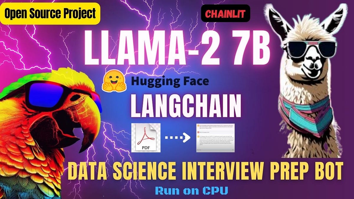 Data Science Interview Prep Bot Using Llama 2 7b Ggml And Langchain 3220