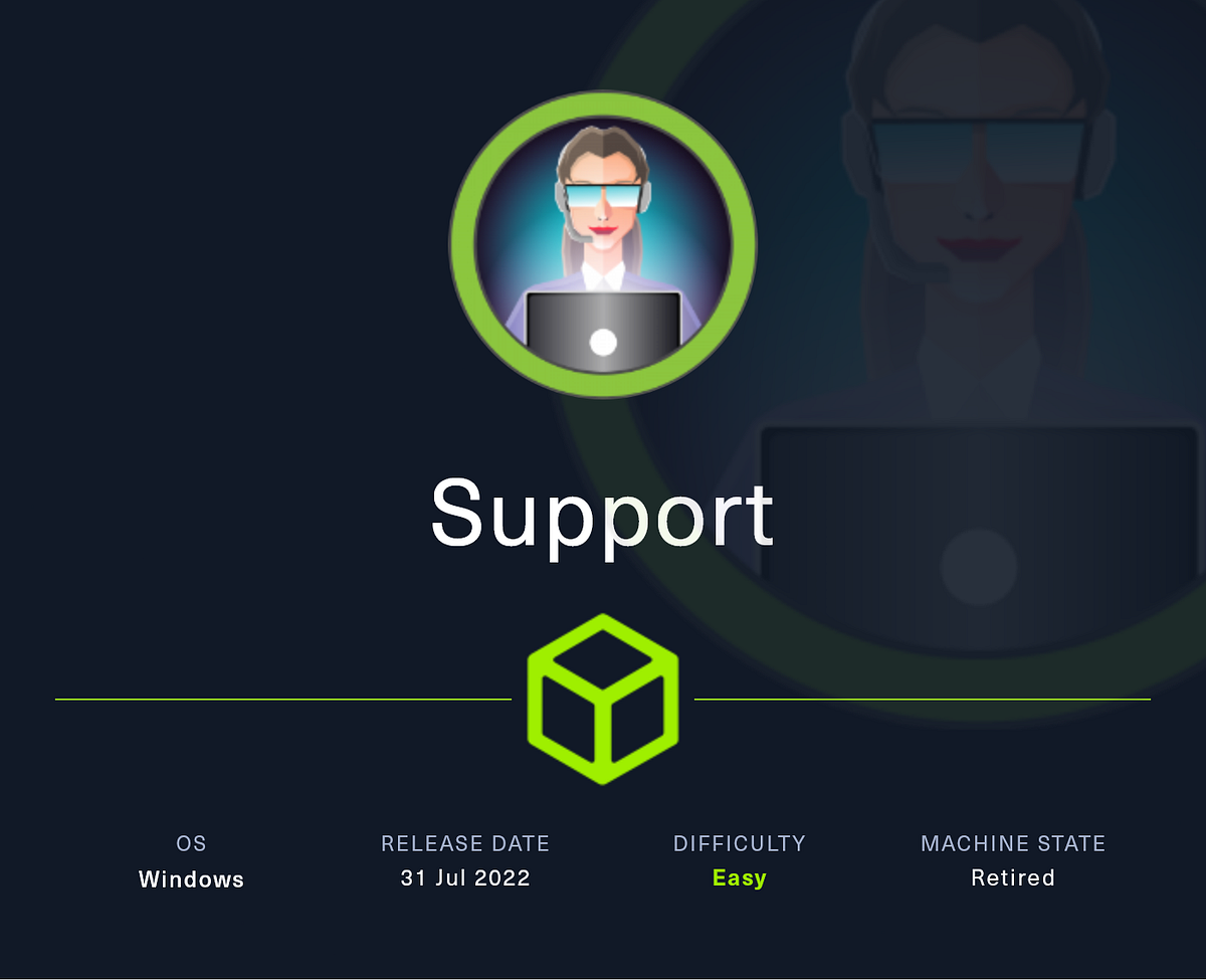 From Anonymous SMB to SYSTEM: Hacking HTB’s “Support” Like a Boss | by ...