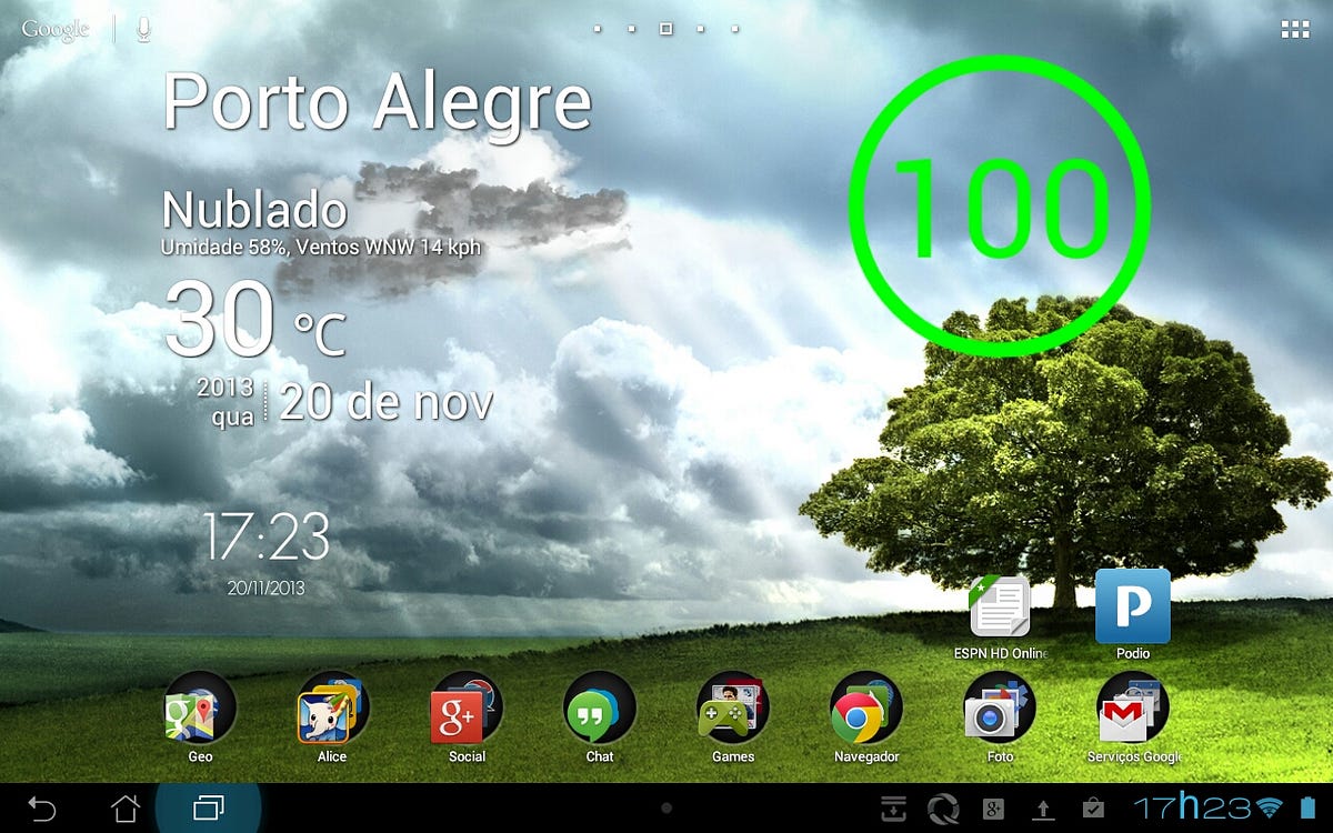 Circle Battery Widget. Widget simples para controlar sua… | by ...