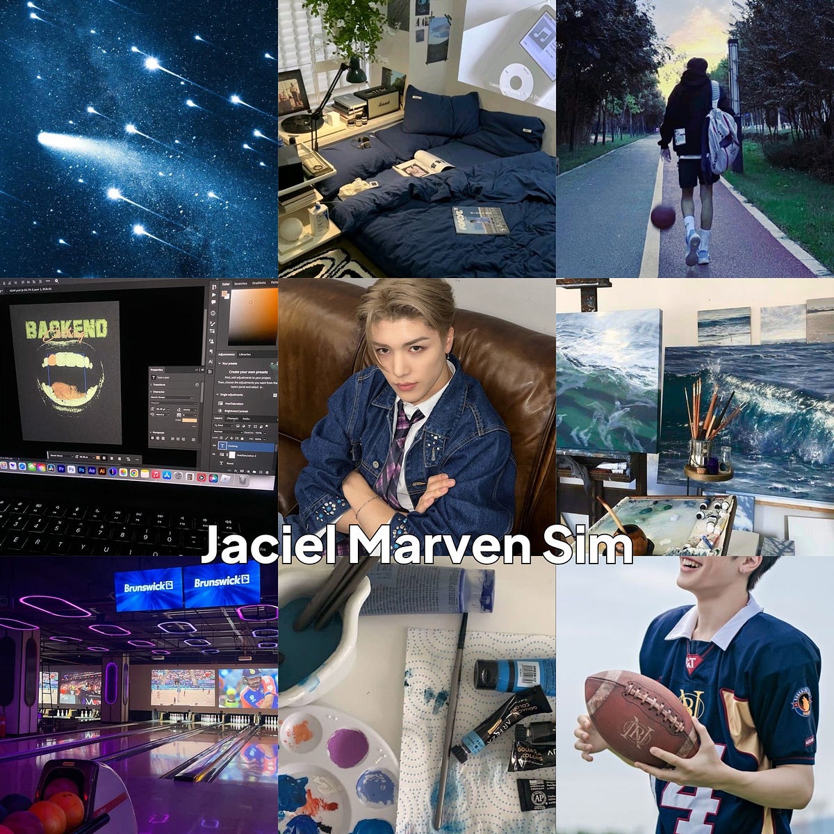 Jaciel Marven Sim. The Charming Artsy-Athletic Son of… | by celleste ...
