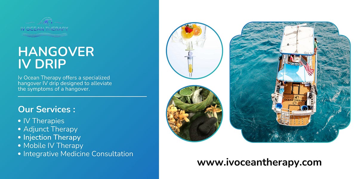 Hangover IV Drip - IV Ocean Therapy - Medium