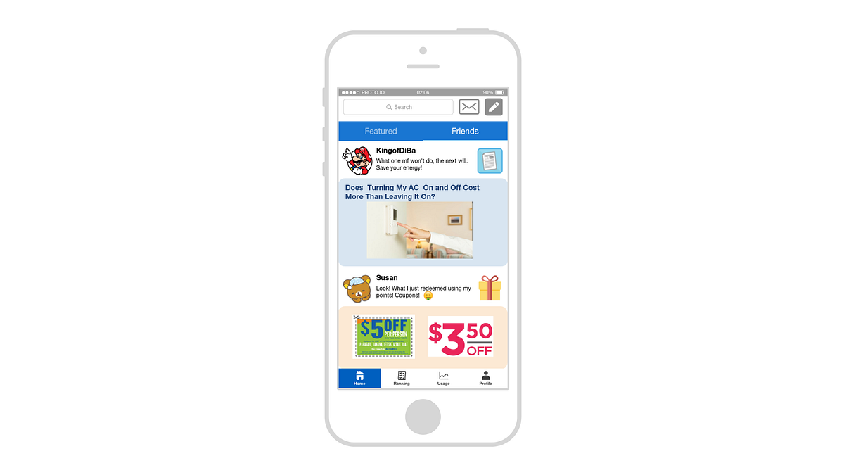 UX design case: the SavEr. Be a self-motivated energy saver from… | by ...