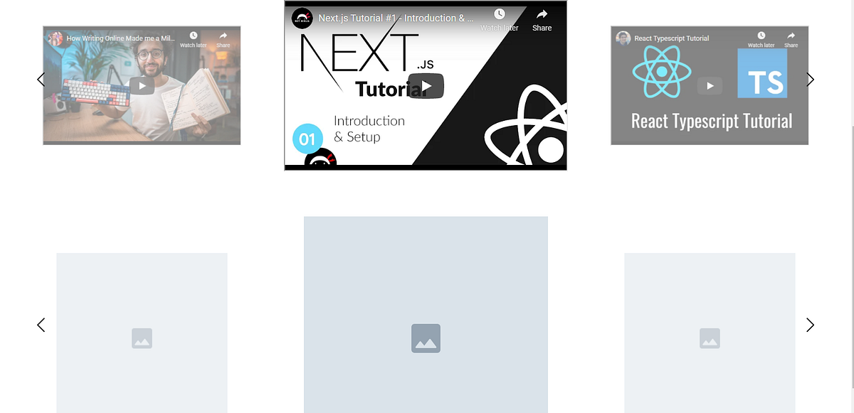 React 3D Image Slider. I had to make an image slider for a… | by Rahul ...