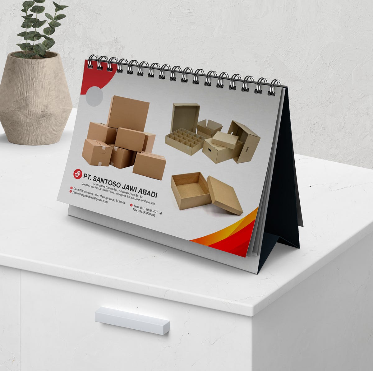 Agency Desain dan Cetak Kalender Meja Perusahaan Custom di Sidoarjo ...