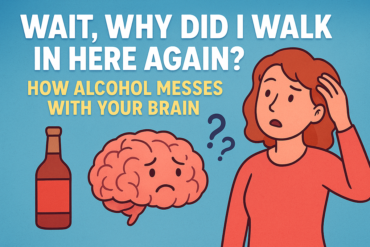 Wait, Why Did I Walk in Here Again?” How Alcohol Messes With Your Brain ...