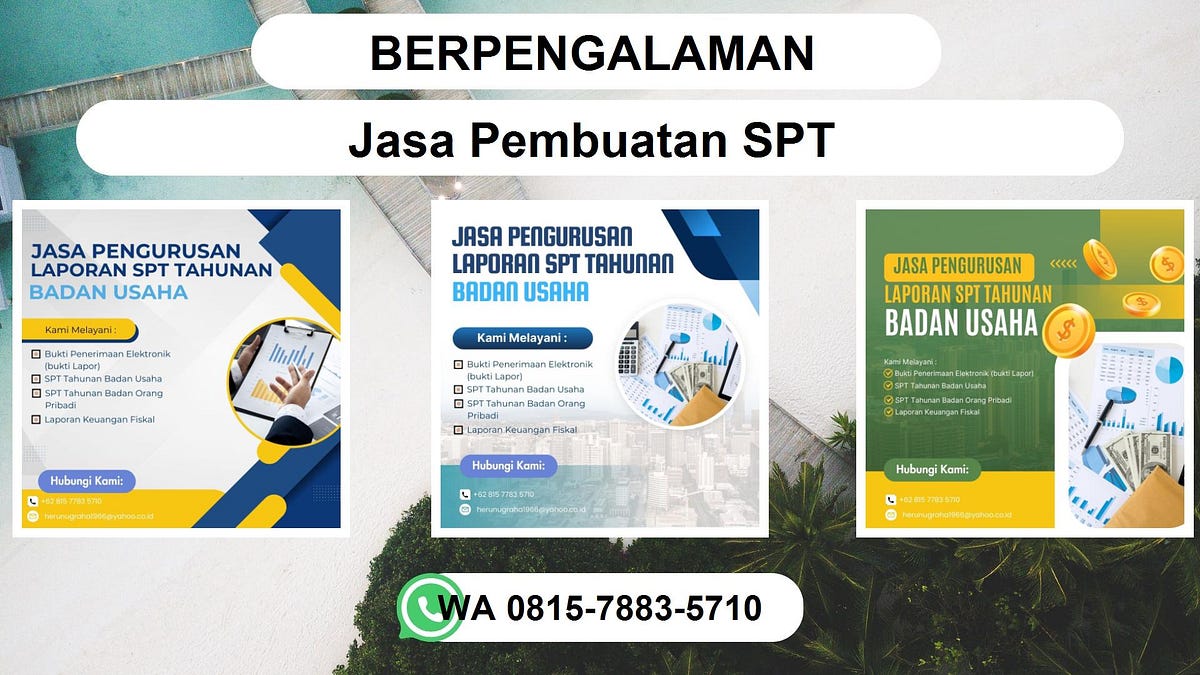 BERPENGALAMAN, WA 0815–7883–5710 Jasa Pembuatan SPT Solok - Pembuatan ...