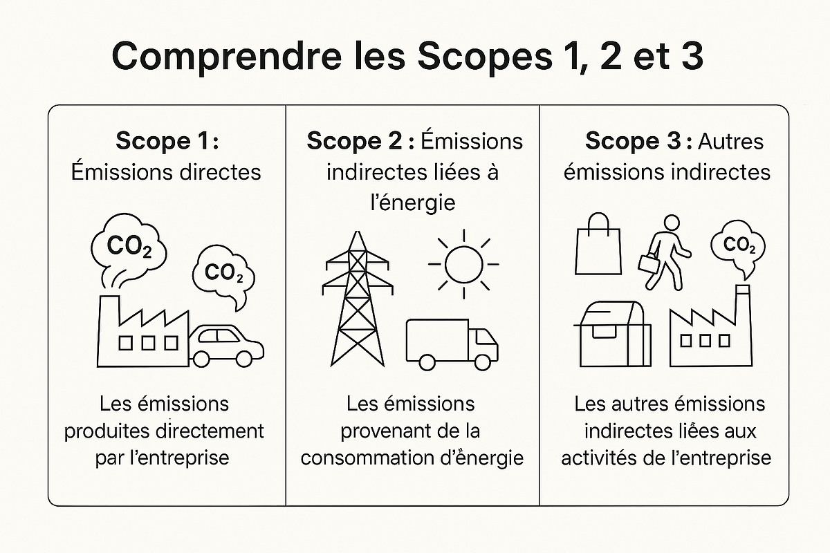 Scopes 1, 2 et 3: Les bases pour mesurer vos émissions | by Pascal ...