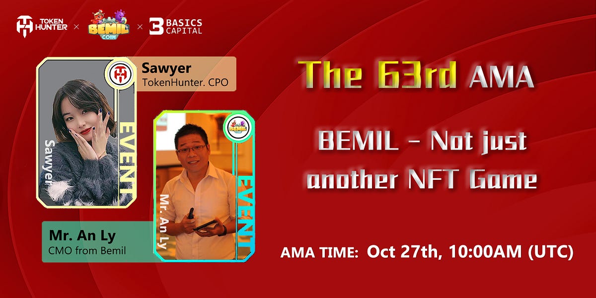 AMA Recap Vol.62 — — Bemil: BEMIL — Not just another NFT Game | by TokenHunter | Medium