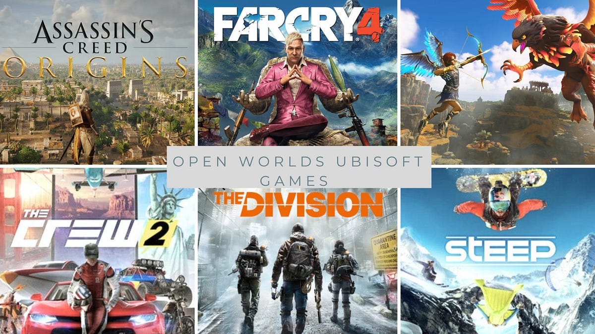8 Best Ubisoft Open World Games Ranked — KINGS GAME | by Bakar Zar ...