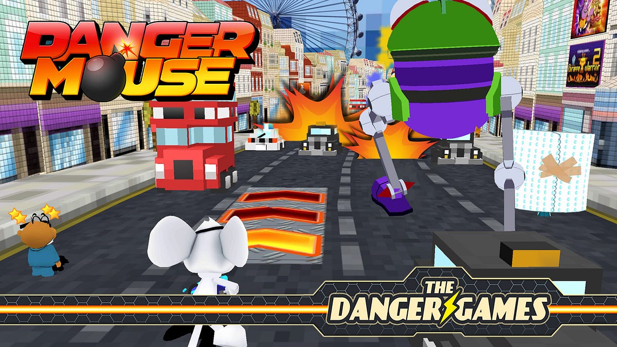 The Danger Mouse App ‘The Danger Games’ is here | by Colm Smyth ...