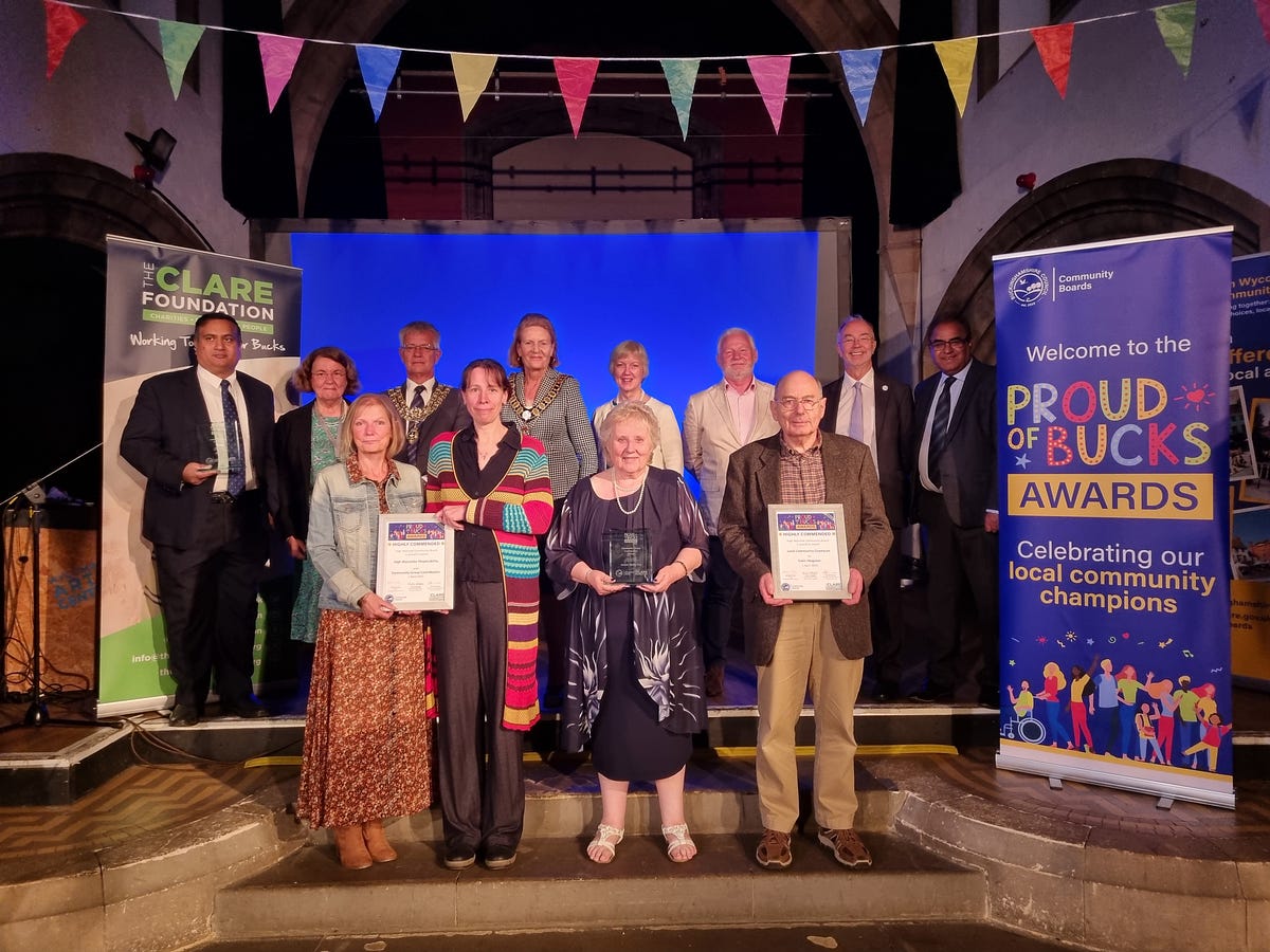 High Wycombe Community Board celebrate the final Proud of Bucks Awards ...