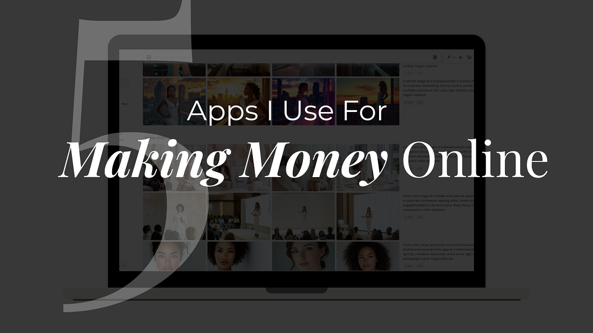 5 Apps I Use For Making Money Online & Creating Passive Income | by ...