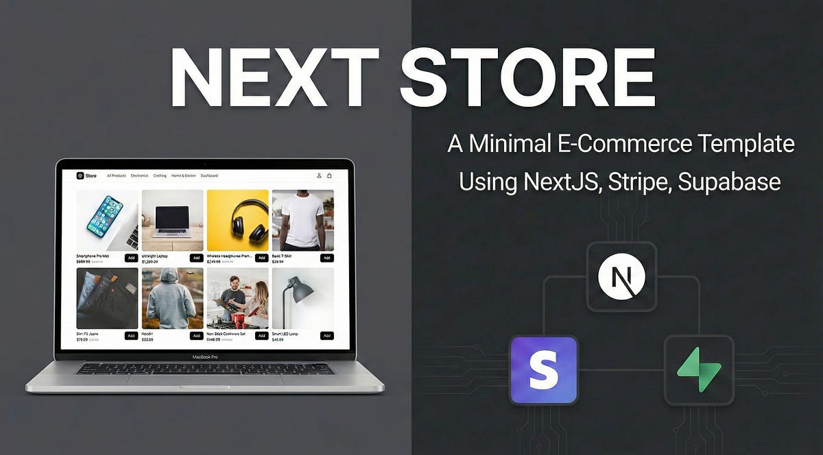 Next Store: A Minimal E-Commerce Template Using NextJS, Stripe and ...