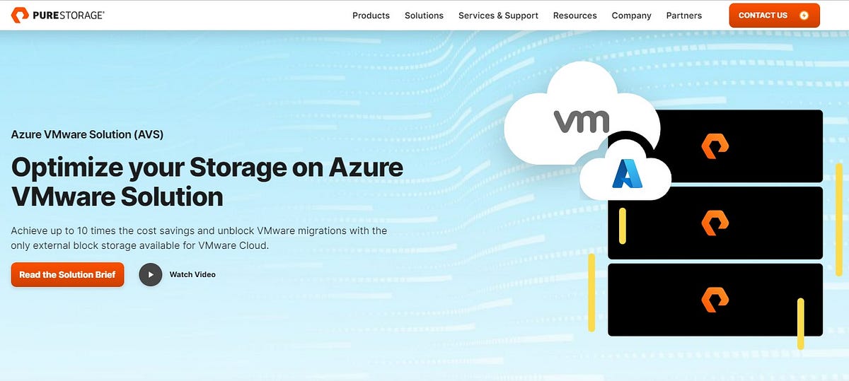 Pure Storage推出業界第一套專為Azure VMware Solution設計之雲端區塊式儲存 Pure Cloud Block Store - NEditor - Medium