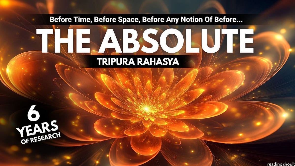 You Are BRAHMAN: Waking Up from the Dream of PURUSHA [Tripura Rahasya ...